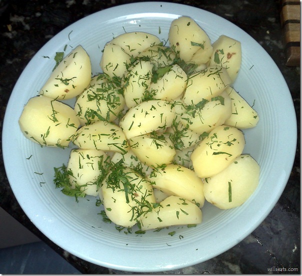 Will's Eats: English-Style Boiled Potatoes : Pommes à l'Anglaise ...